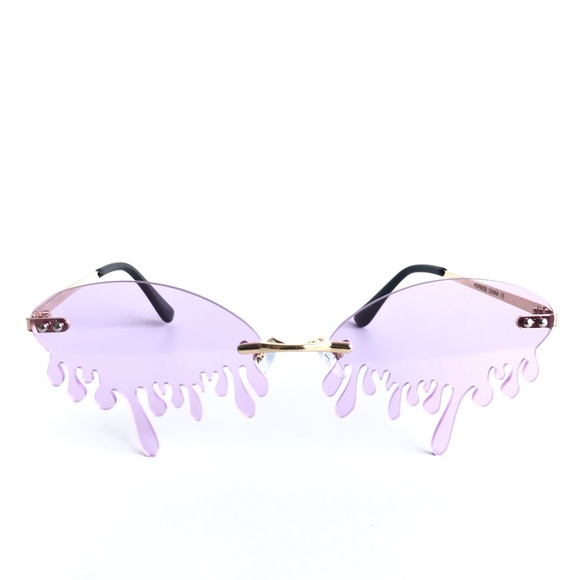 Accessories | Drip Sunglasses Lavender Party Costume Glasses | Poshmark
